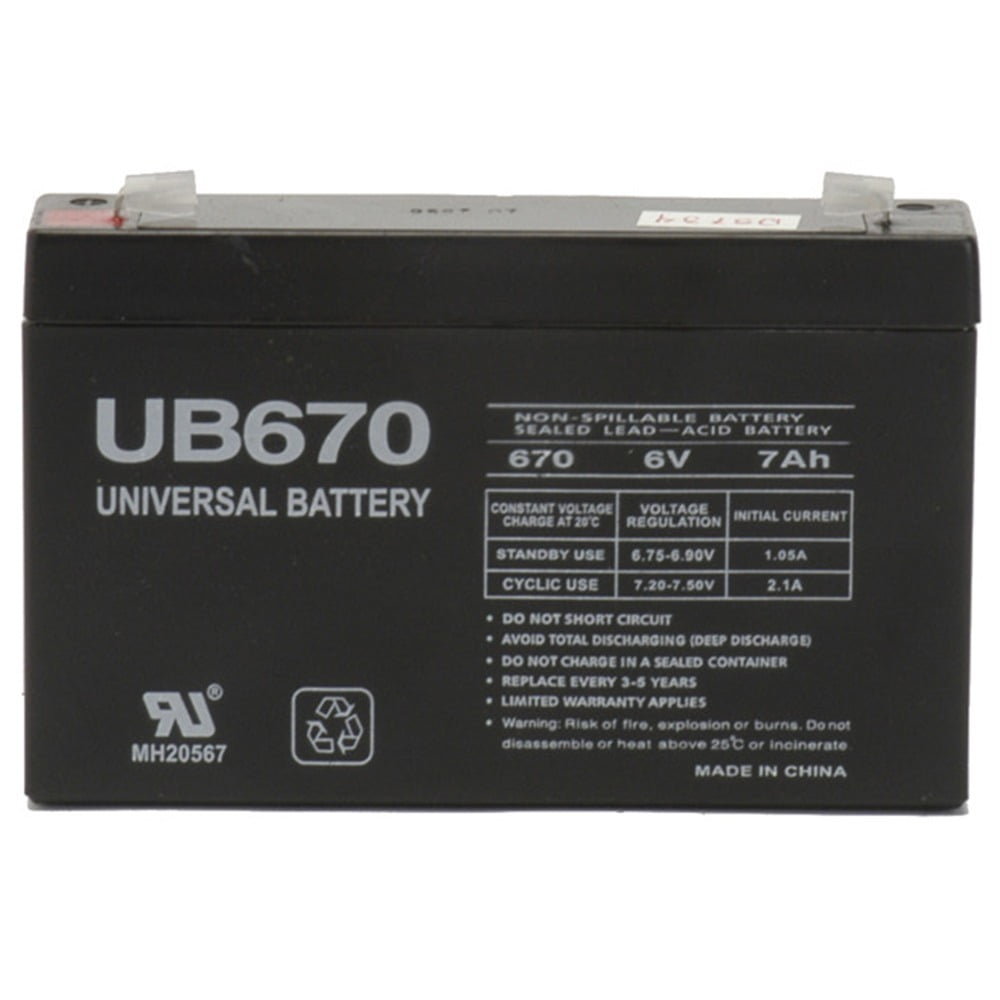 Universal Battery UB670 UPS Battery - Walmart.com