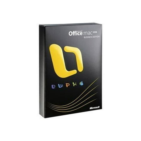 Microsoft Office 2008 for Mac Business Edition - Box pack (version ...