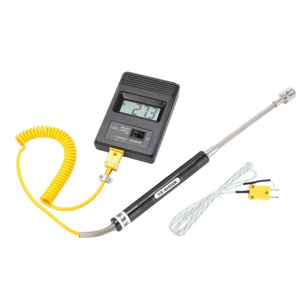 Tm‑902c Digital K Type Sensor LCD Thermometer Temperature Detector with ...