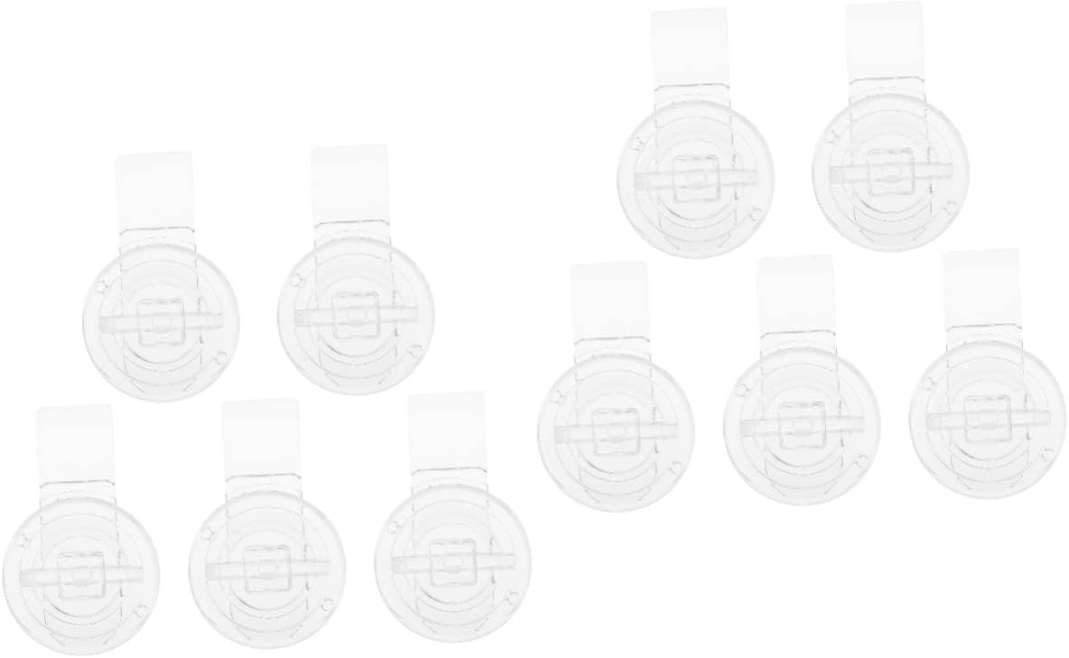 10 Pcs Acrylic Buckle Box Hinges Decorative Gift Box Clear Gift Box ...