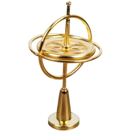 Gyroscope Metal Anti-gravity Spinning Top Gyroscope Balance Toy ...