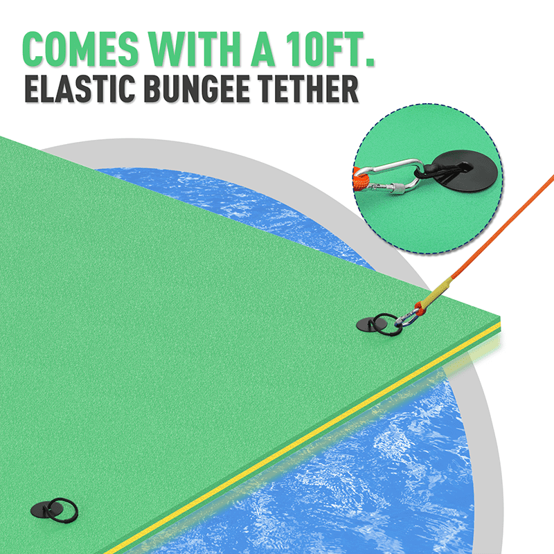 Single Person Lake Raft Drifting Mattress Gepnoo Water Float Raft Play ...
