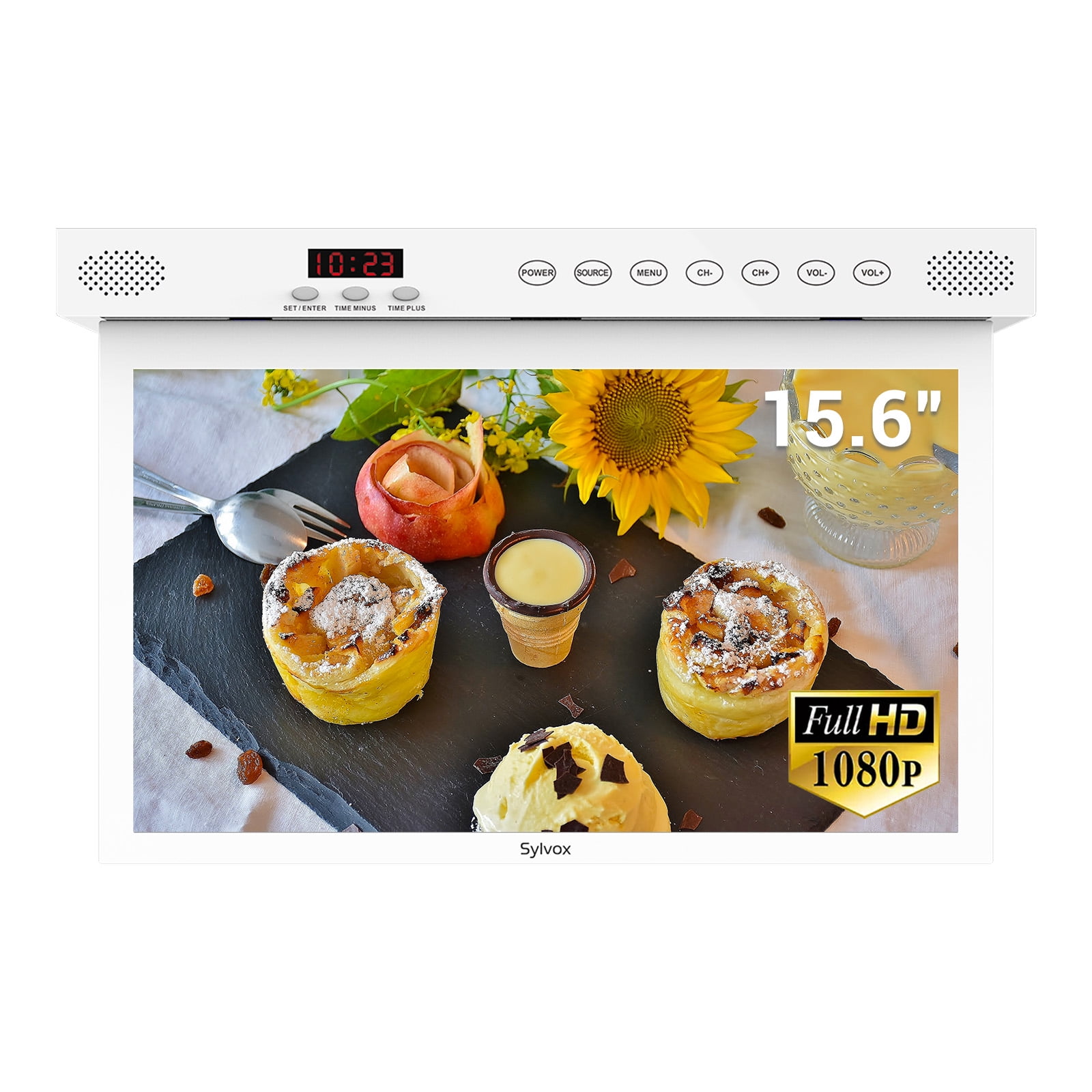 Click here for Sylvox 15.6inch Kitchen Tv  Flap-Down Under Cabine... prices