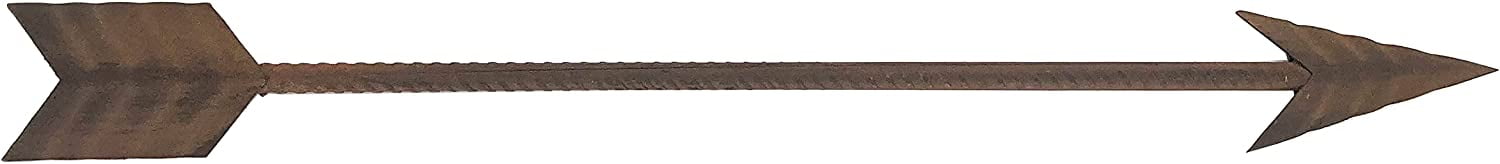 First of a Kind Metal Arrow Wall Decor - 18" Rustic Arrow Sign Decor ...