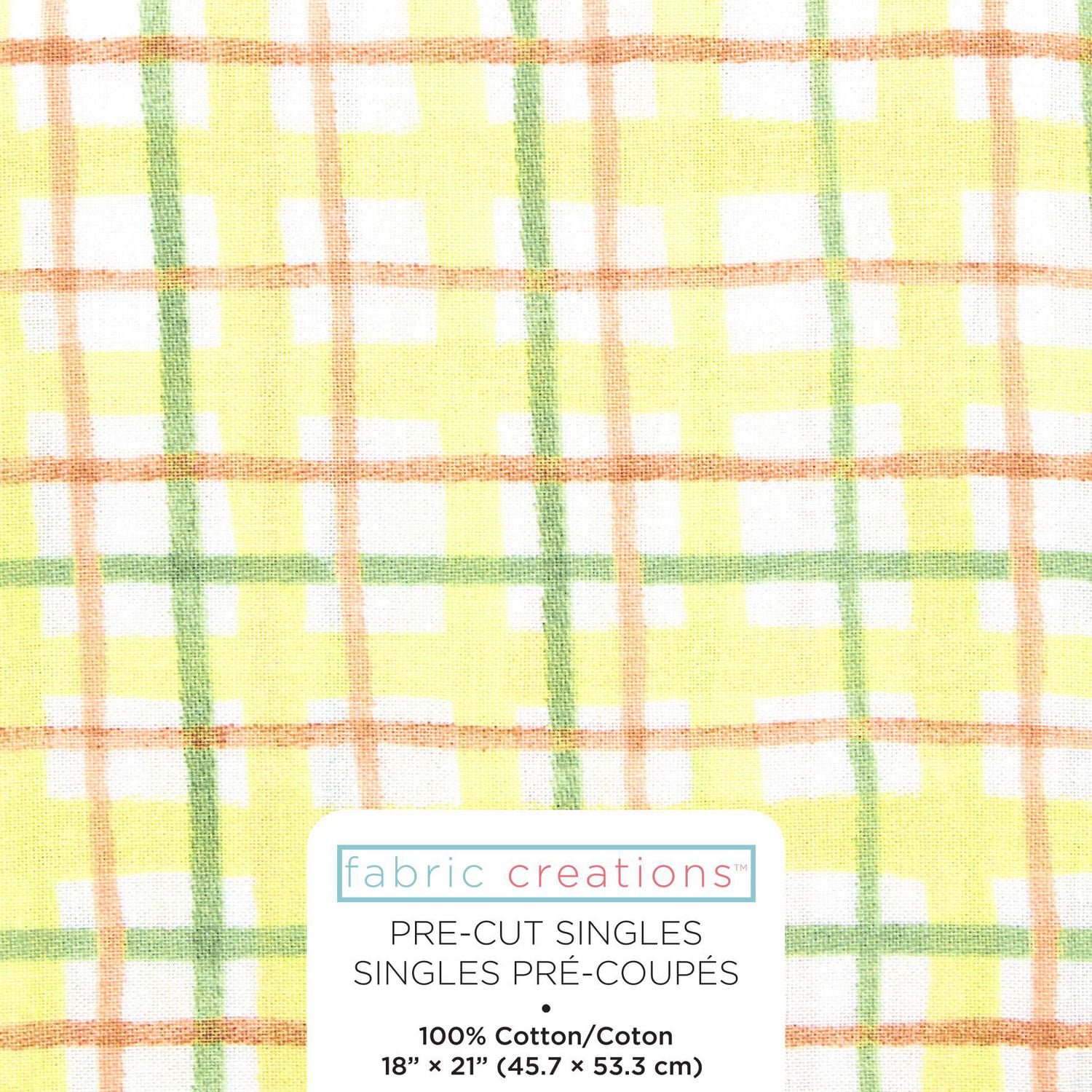 Click here for Fabric Creations White With Yellow  Red And Green... prices