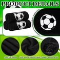 12 Pack Soccer Party Favors Cotton Hand Towels for Bathroom 11.8 x 11.8 ...