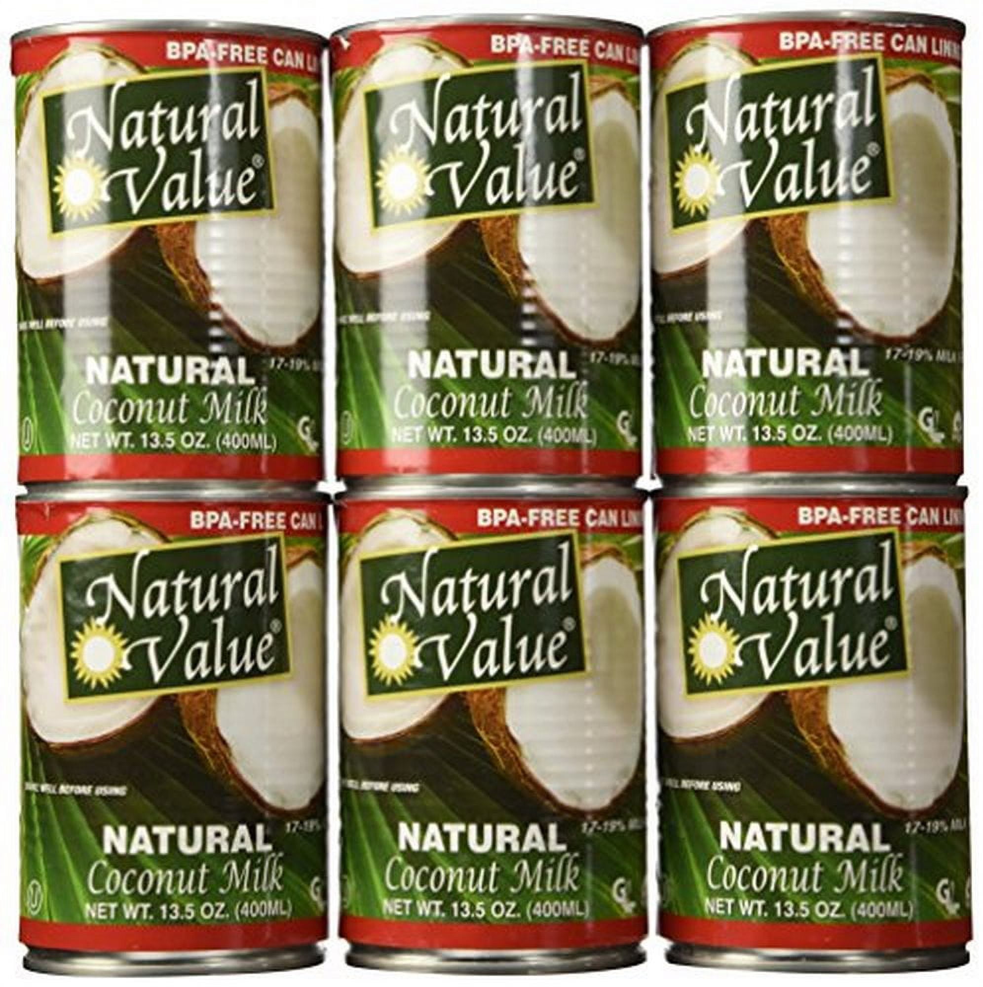 Value Of Coconut Milk