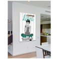Marmont Hill "Coffee Diva 3" Painting Print on White Wood - Walmart.com