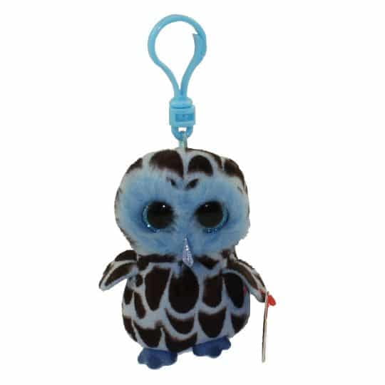 Ty Beanie Boos Yago The Blue Owl Key Clip - Walmart.com
