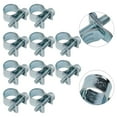 10-Pack Mini Fuel Line Hose Clips for Diesel Petrol Pipe Coolant ...