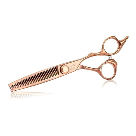 6" Texturizing Hair Scissors, 23 Teeth Hair Texture Shears Professional Blending Hair Thinning ...