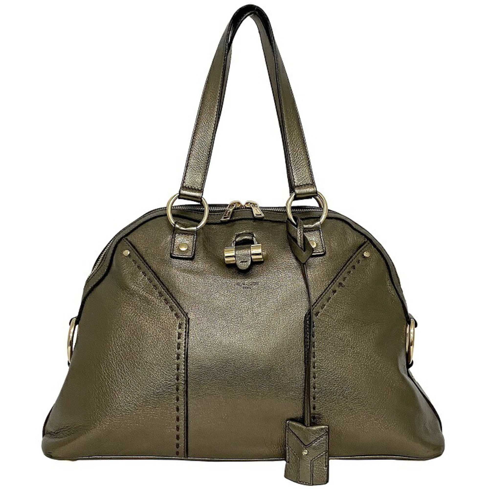 Authenticated Used Yves Saint Laurent Champagne Gold Muse 156464 Authenticated Used Yves Saint Laurent Champagne Gold Muse 156464