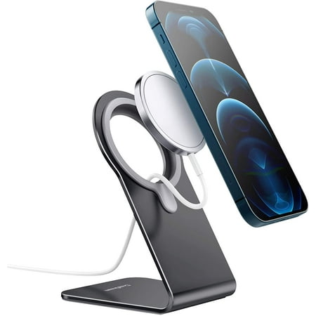 Stand for MagSafe Charger, Lumana Aluminum Stand Holder Cradle for ...