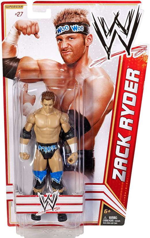WWE Wrestling Basic Series 17 Zack Ryder Action Figure - Walmart.com