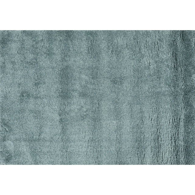 Ahgly Company Indoor Rectangle Contemporary Green Abstract Area Rugs, 2 ...