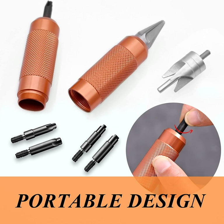 MILMUMU Case Prep Multitool Primer Pocket Cleaners Reamers for Removing Crimps Case Chamfer Deburring Hand Tools for Reloading 1 Pack Walmart
