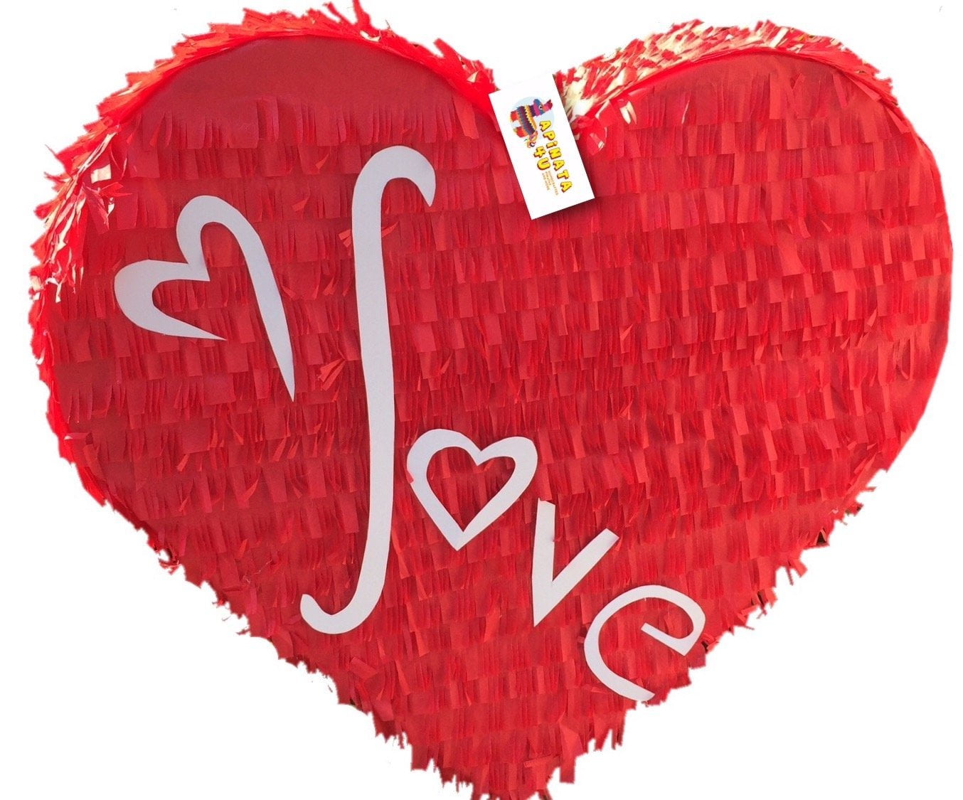 APINATA4U Red Love Heart Pinata Valentine's Day Pinata - Walmart.com