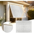 Blackout PVC Window Film, Reflective Insulation Privacy, with Suction ...