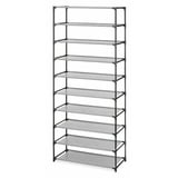 Whitmor Spacemaker Storage Rack 10-Tier Shelving, Black - Walmart.com