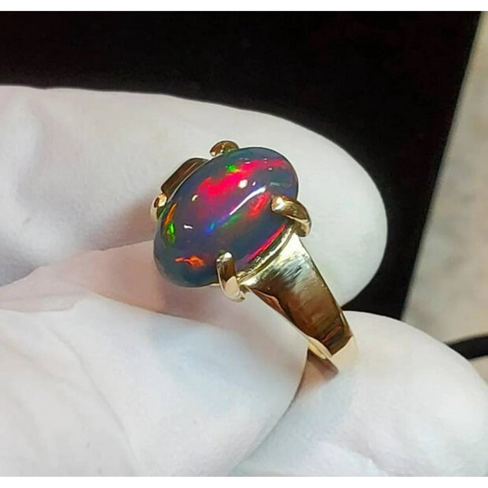 Genuine Opal Ring