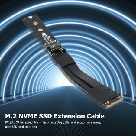 Coiry PCI Express 3.0 4X Full Speed 15cm M.2 Riser Cable M.2 NVMe SSD ...