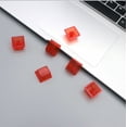 LAIQIEN Matte Frosteds Transparents Keycaps Original Height PC Keycaps ...