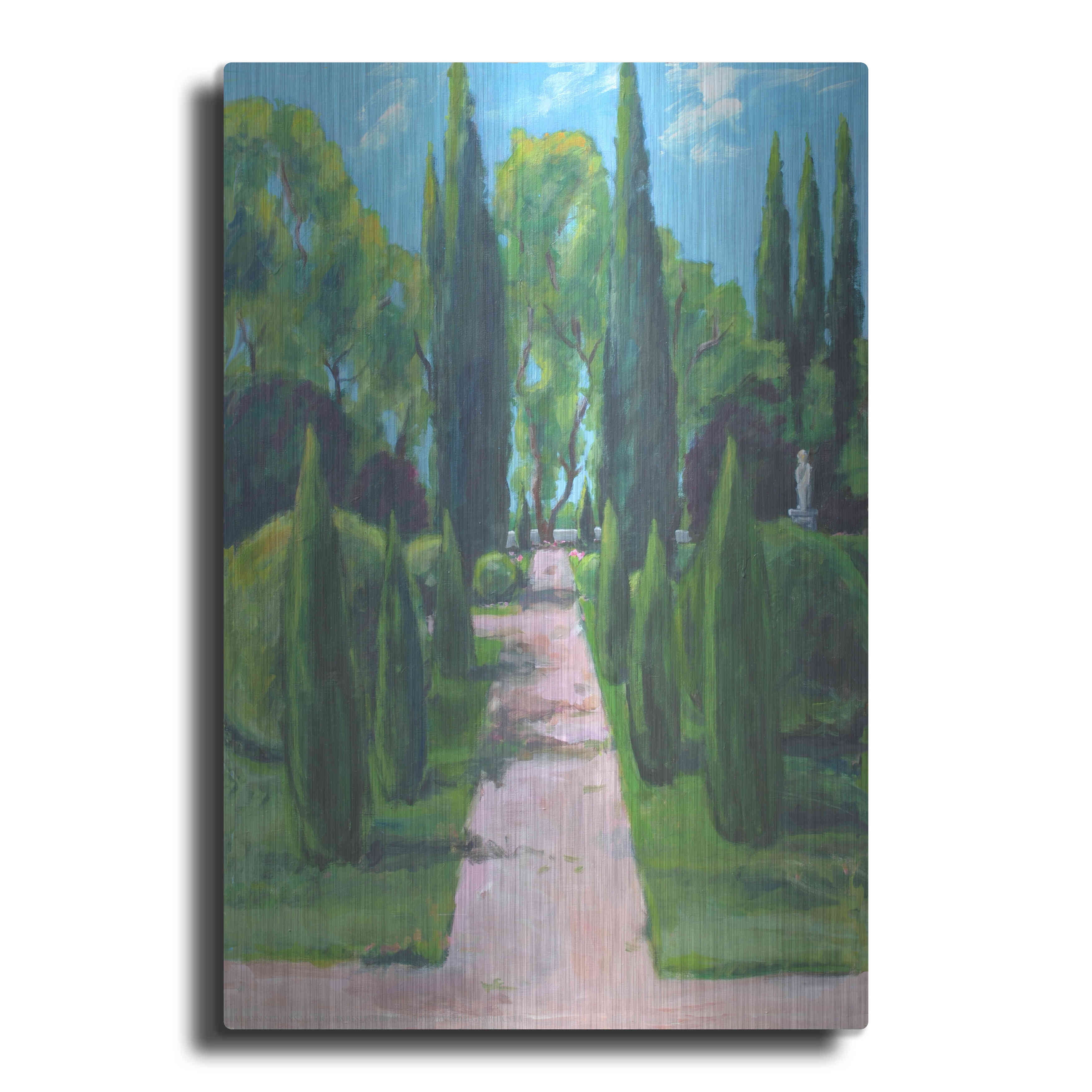 Luxe Metal Art 'Lake Gardens' by Jadei Graphics, Metal Wall Art, 16"x24 ...