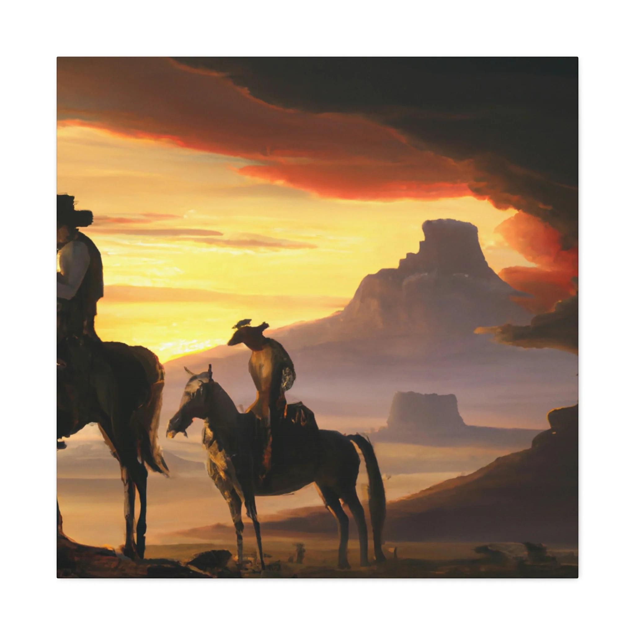 Rodeo Day Spectacle - Canvas - Walmart.com