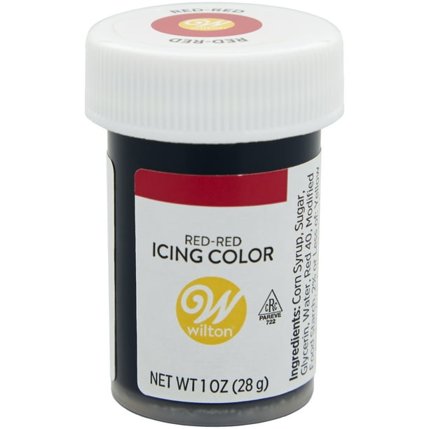 Wilton Red-Red Gel Food Coloring, 1 oz. - Walmart.com