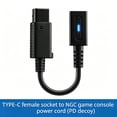 AGIUFGS Gamecube Usb-c Power Adapter Cable, Festive Holiday Designs ...