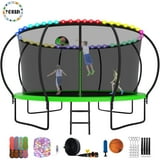 Spark Swingset, Green/Blue/Orange, Compatible with Spark Trampoline ...