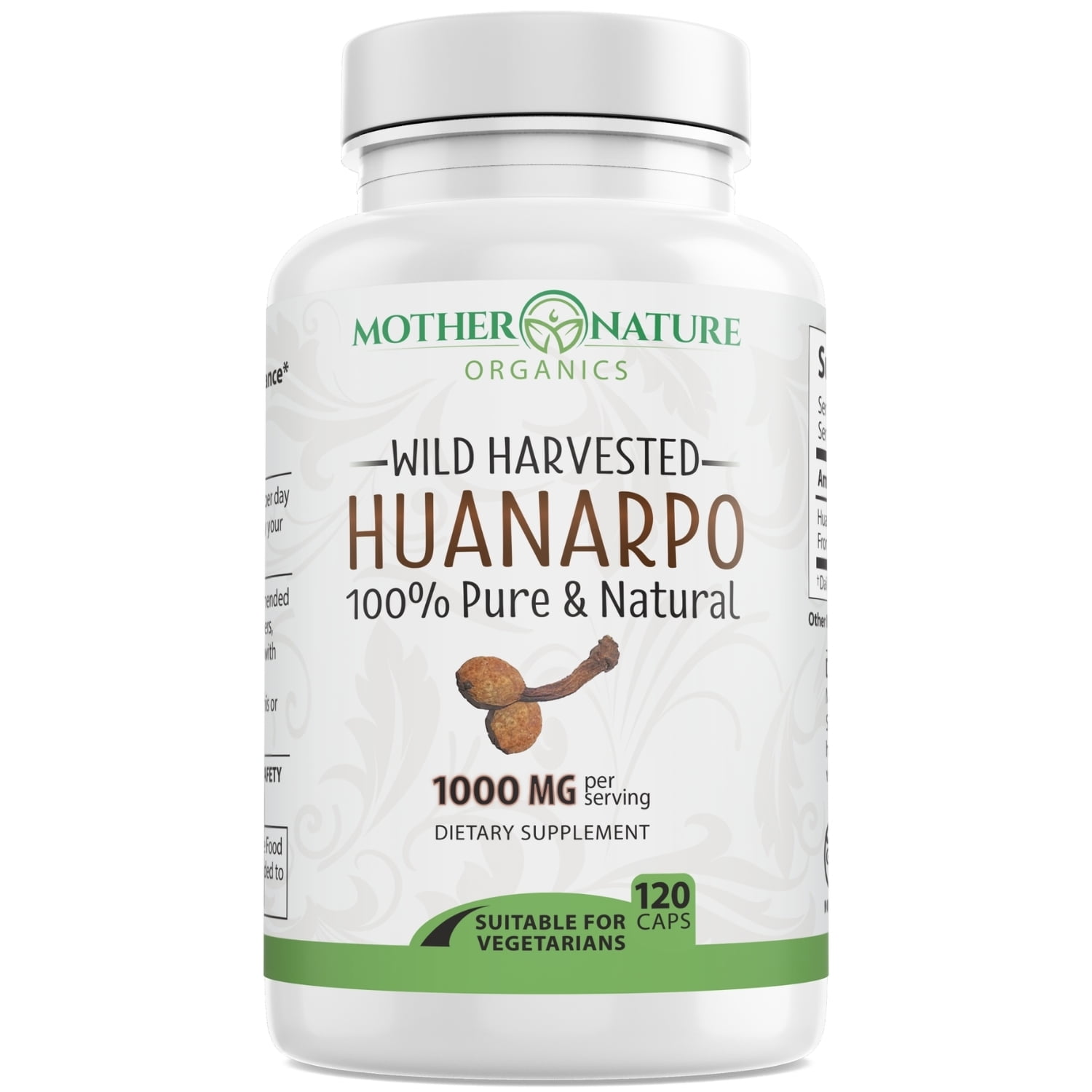 Mother Nature Organics Huanarpo Macho Capsules 1,000mg, 120 Ct ...