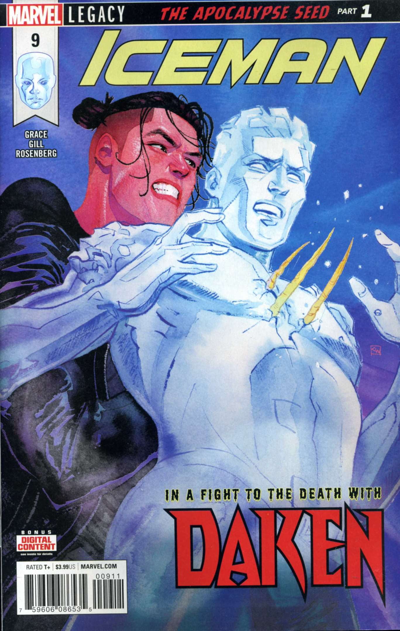 Iceman (3rd Series) #9 VF ; Marvel Comic Book - Walmart.com