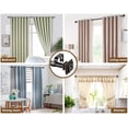 Black Curtain Rods for Windows 72 to 144 Inch, 1 Inch Heavy Duty Long ...