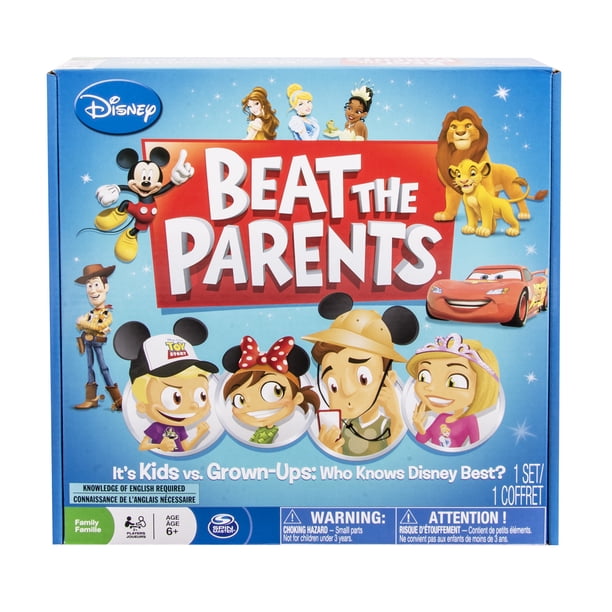 Disney Beat The Parents Board Game - Walmart.com