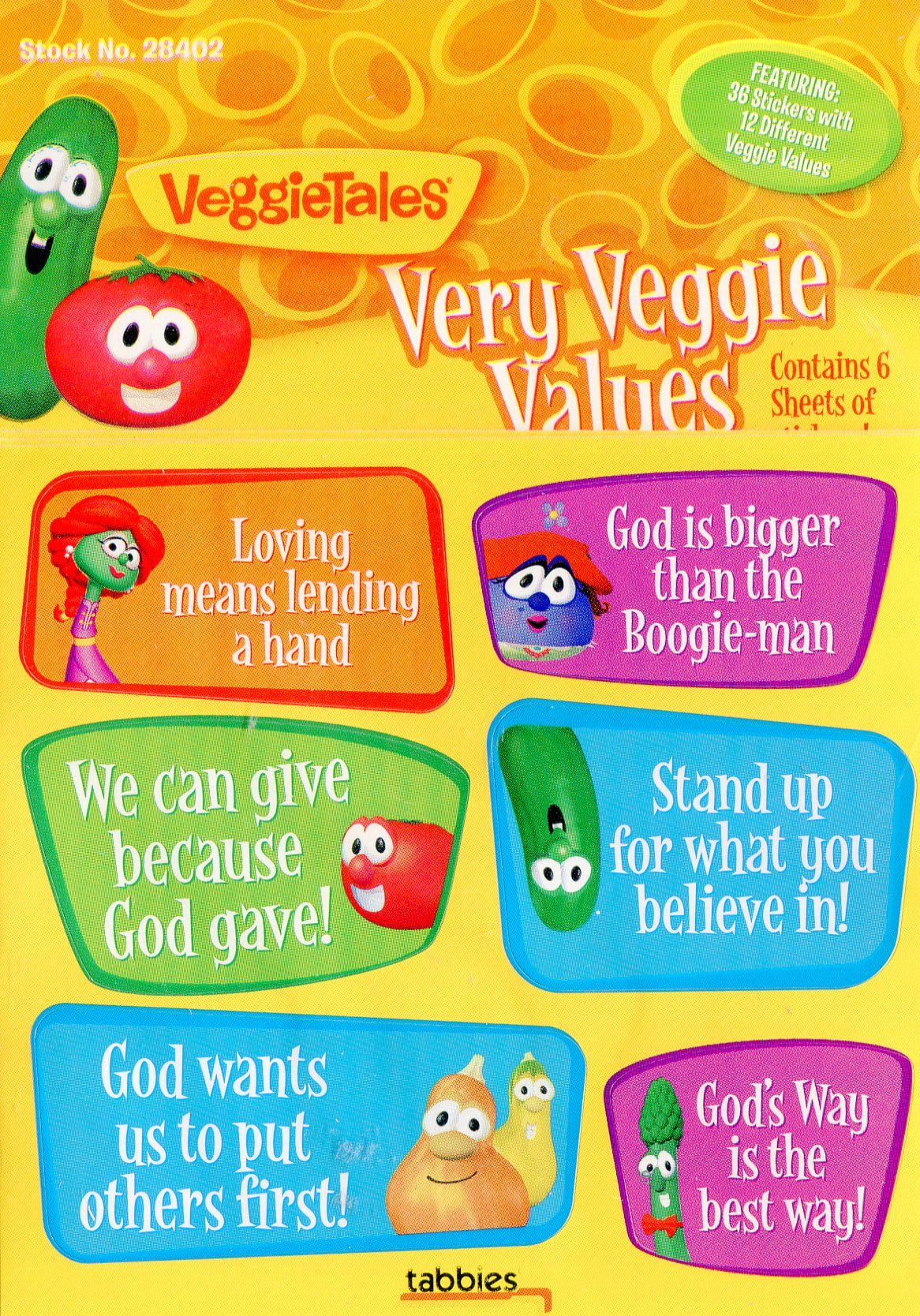 Veggietales Stickers