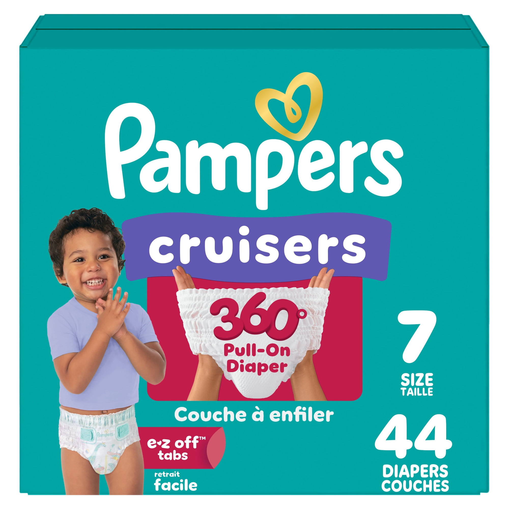 Click here for Pampers Diapers - Cruisers 360° - Size 7  Up To 10... prices