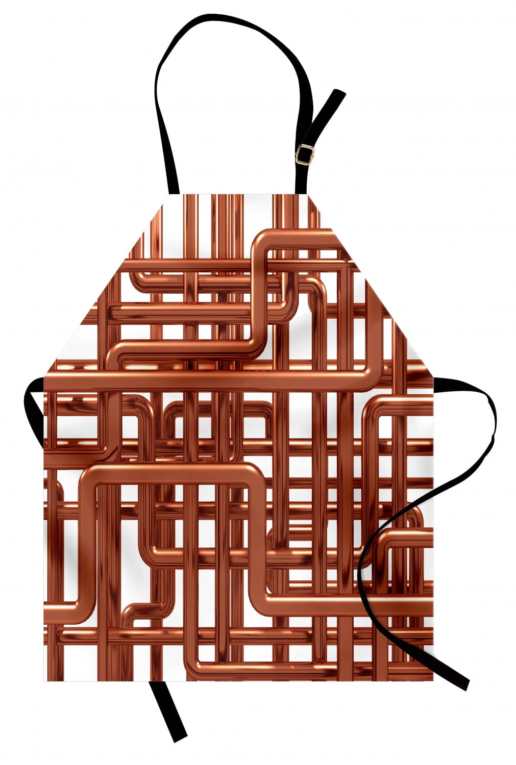 Industrial Apron Knot of Pipes Complex Design with Entangled Lines ...