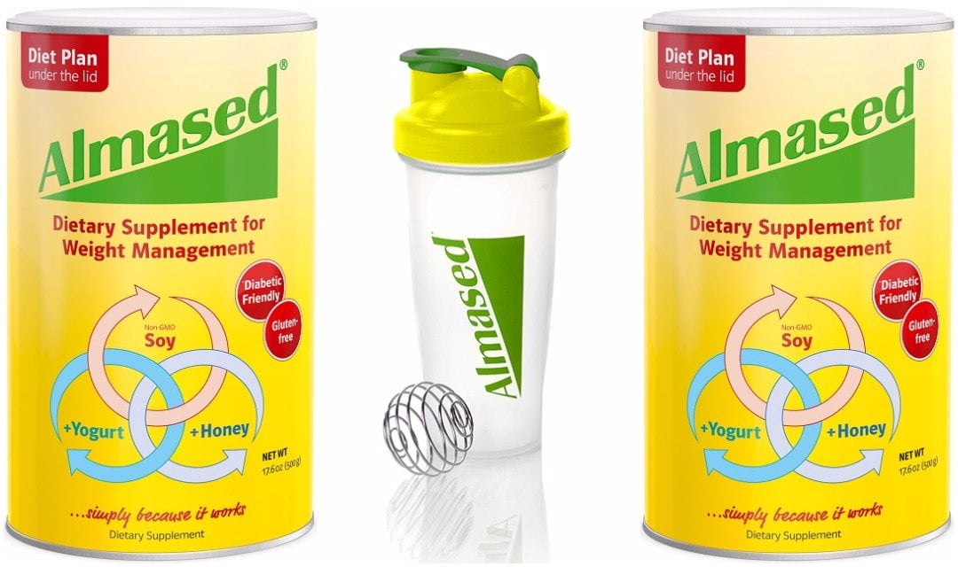 Almased High Quality Non-GMO with Soy, Yogurt and Honey, Protein Powder ...