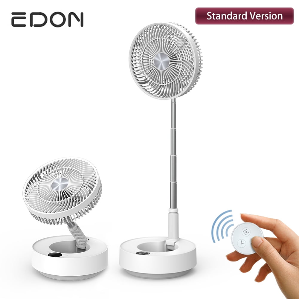 Youpin EDON Folding Fan 5 Gears LCD Touch Screen Cordless Electric ...