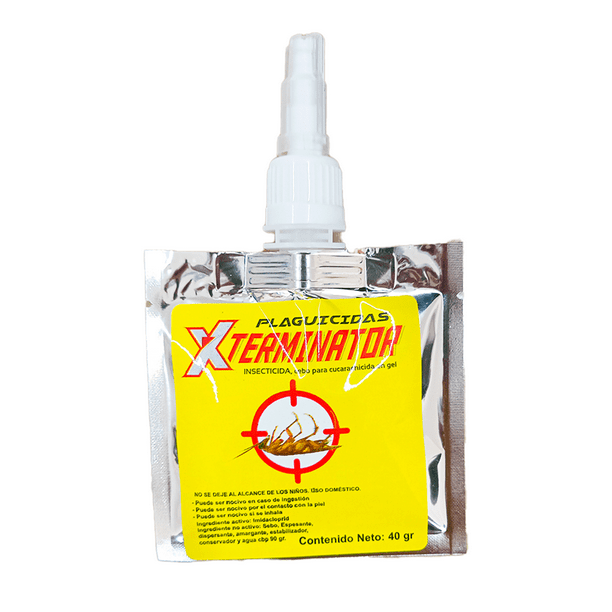 Veneno cucarachicida tipo cebo en gel 40gramos Xterminator Insecticida, cebo para cucarachas en ...