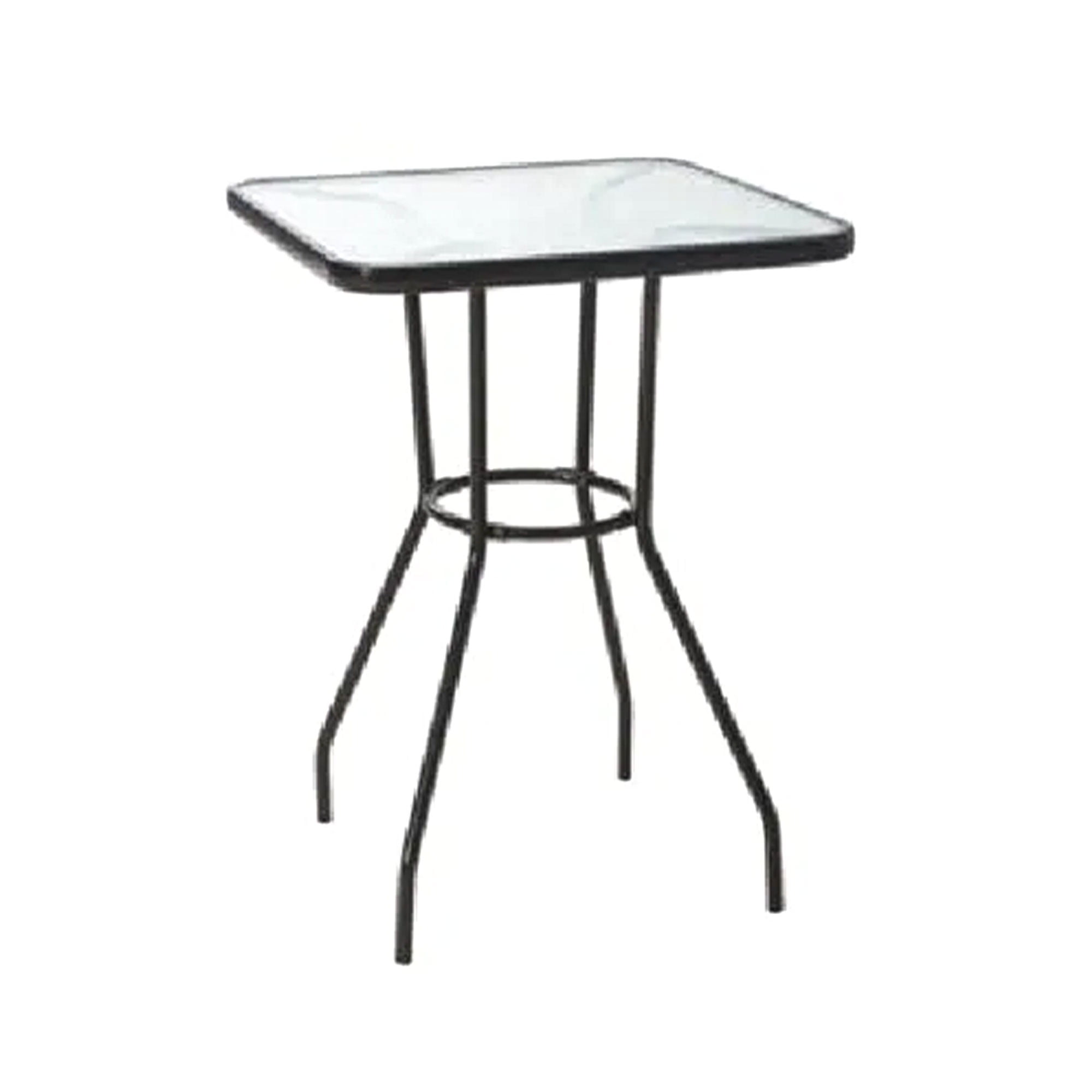 Open Box Four Seasons Courtyard Sunny Glass Top Dining Table w/Tempered ...