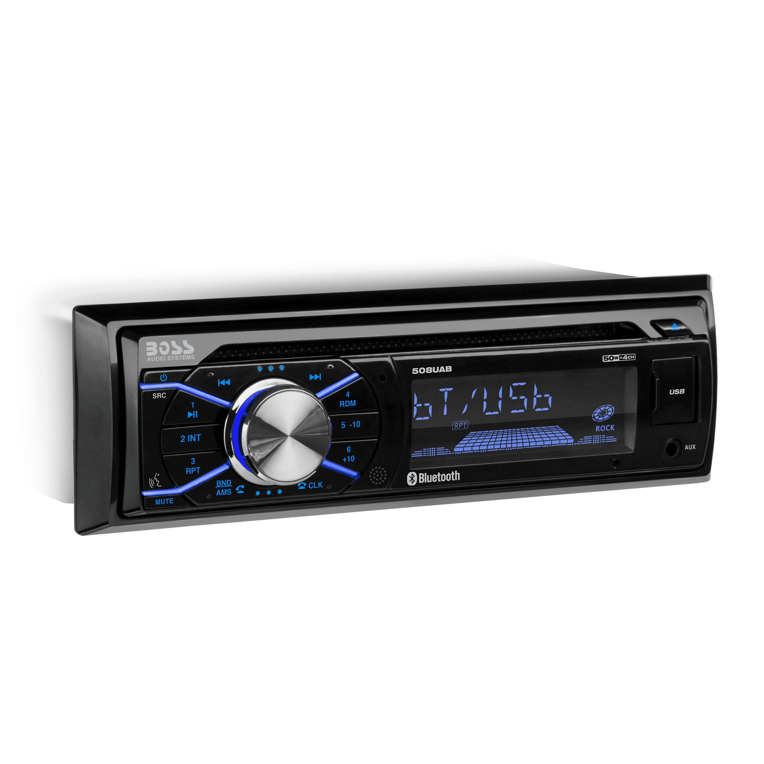Boss Audio Systems 508UAB Single Din Bluetoothe Audio and Calling Car ...
