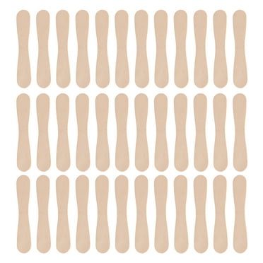 100pcs Wooden Ice Cream Spoons Wood Taster Spoons Popsicle Paddles Spoon - Walmart.com