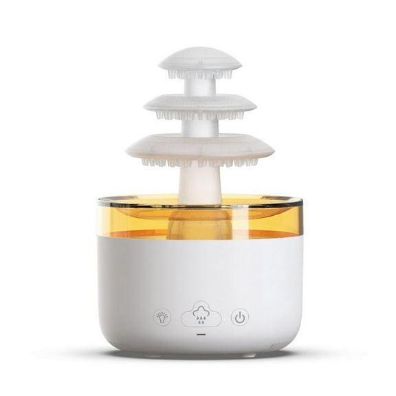 Rain Cloud Humidifier, Mushroom Diffuser, 7 Light Colours, Aroma ...