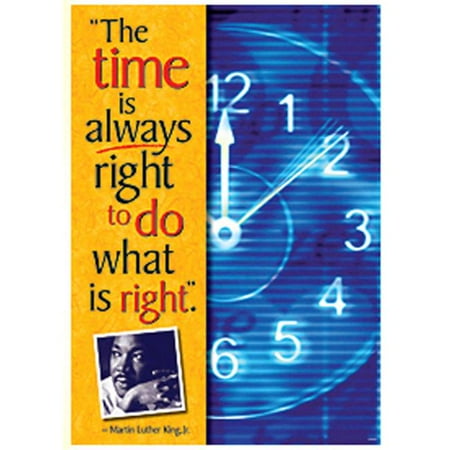 Trend Enterprises T-A67289 Poster The Time Is Always Right Todo What Is ...