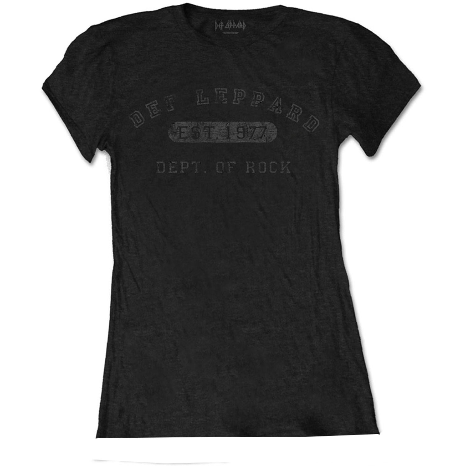 Click here for Def Leppard Womens Collegiate Logo T-Shirt M prices