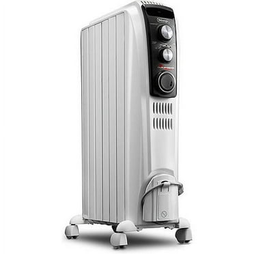DeLonghi Slim Style 1500W Panel Heater, Dual Fan, Full Room Radiant ...