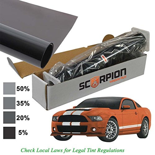 Scorpion Predator PSD35C36- Window Tint 35% X 36" X 10' Roll - Walmart.com