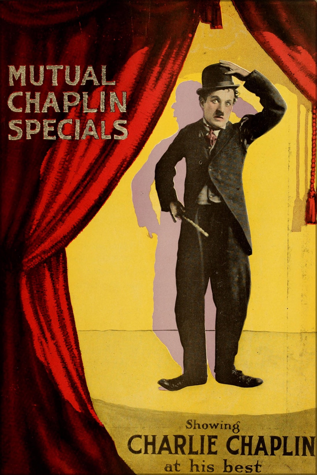 24"x36" Gallery Poster, charlie Chaplin Mutual films 1916 - Walmart.com